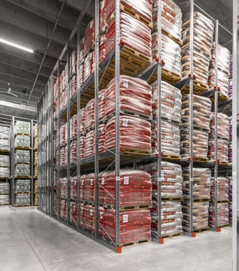 Floor installed pallet stop | EAB