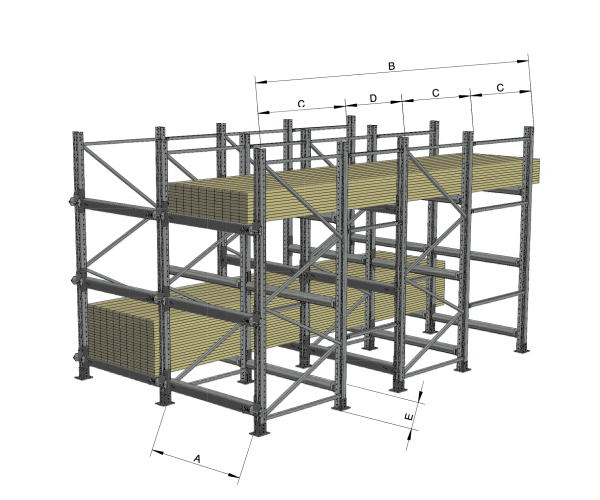 Timber racking - EAB